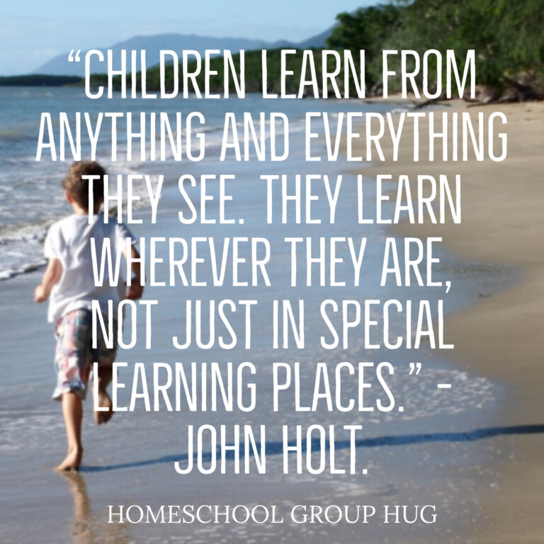 Homeschooling Quotes (& Captions to Use) | Homeschool Group Hug